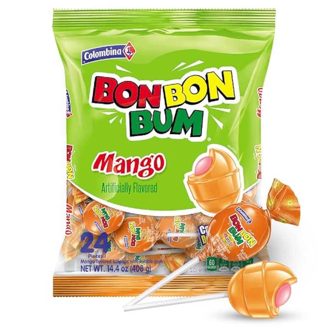 Bon Bon Bum Mango 24 Unidades - Etsy