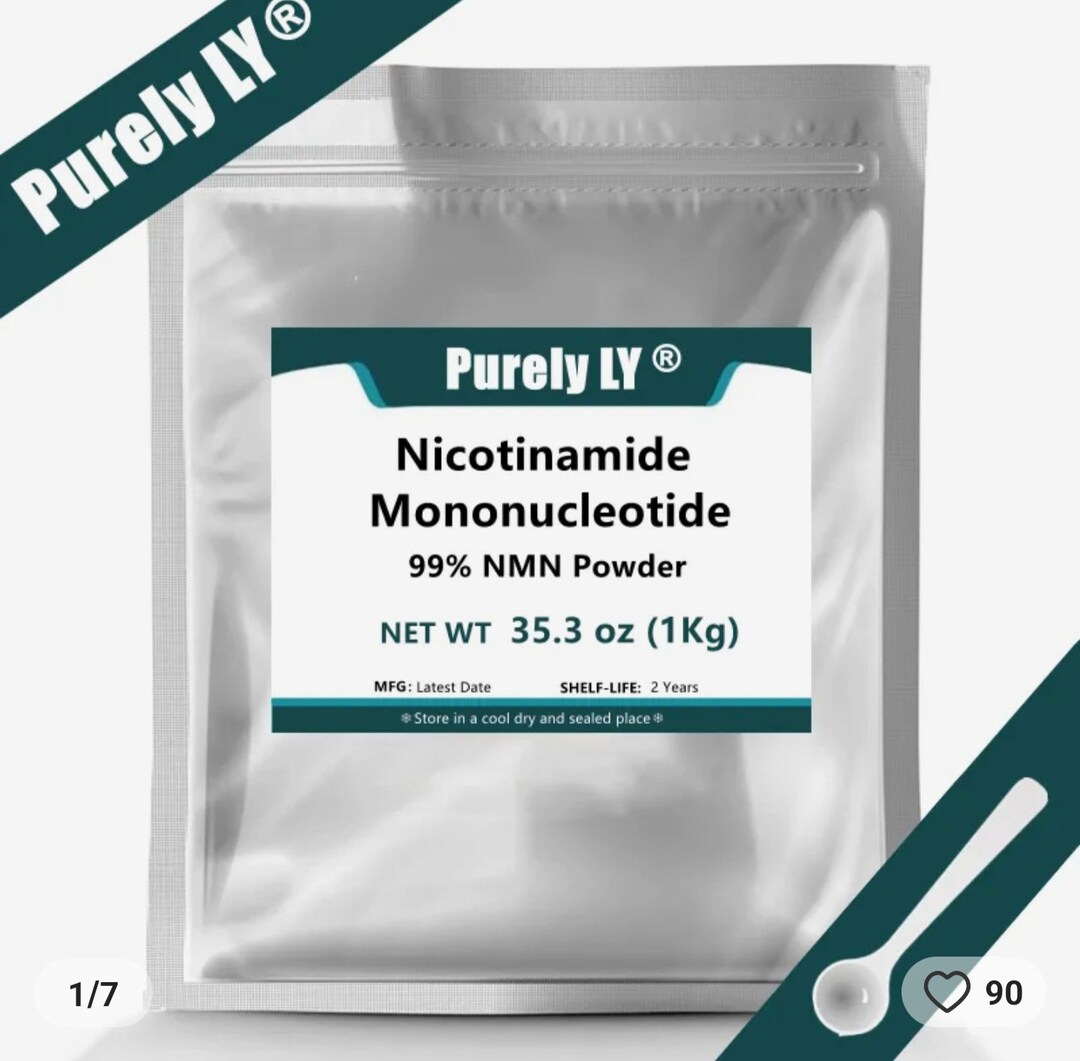 Pure NMN, Nicotinamide Mononucleotide, 100g, 99% Purity Powder - Etsy