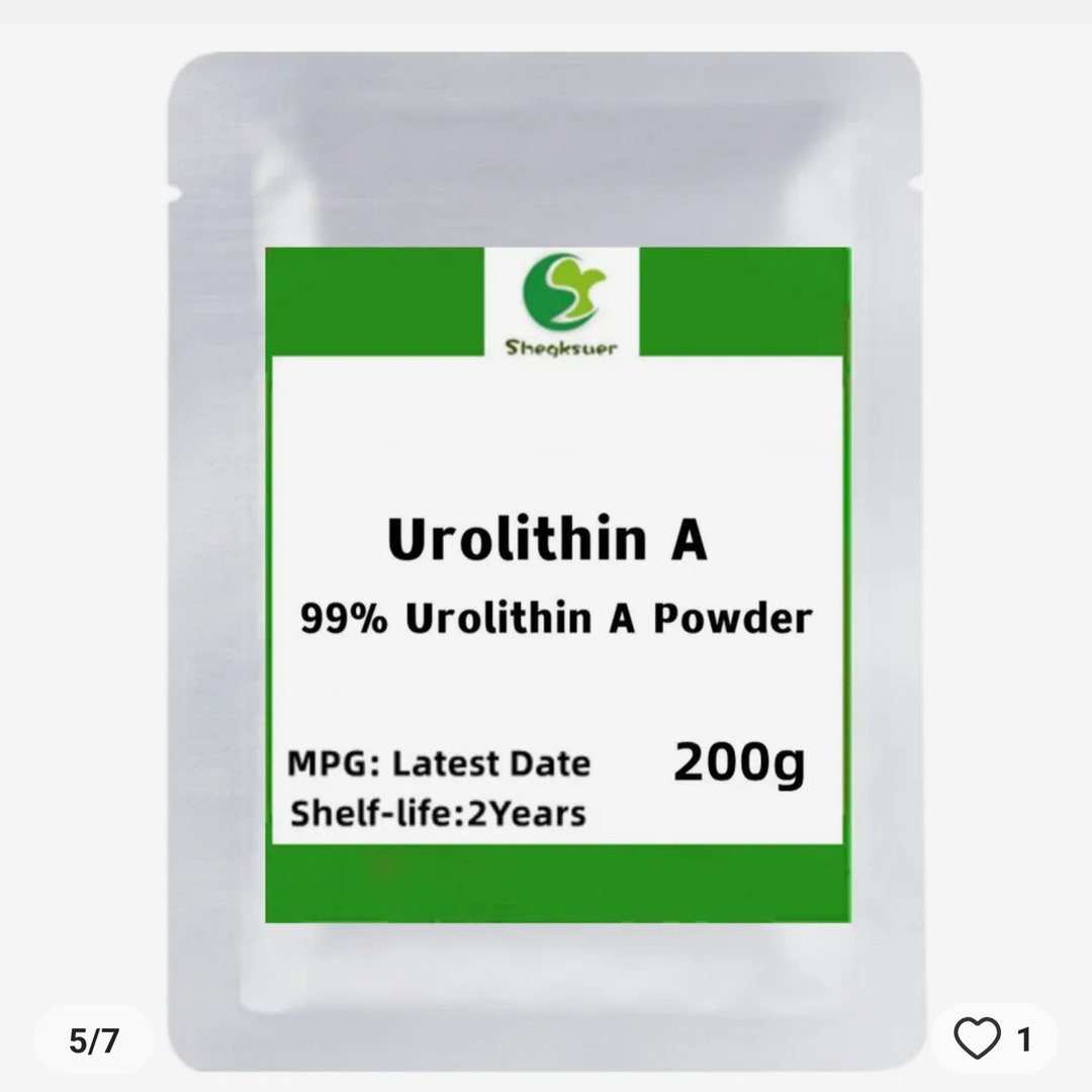 Pure Urolithin A, 200g, 99% Purity Powder - Etsy