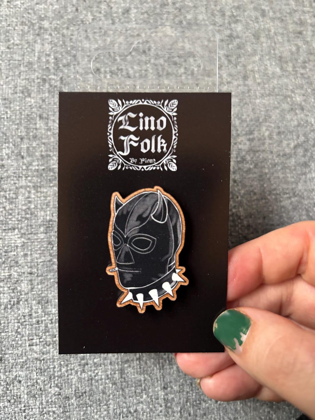 Gimp Wooden Pin Badge Sexy, Fetish - Etsy