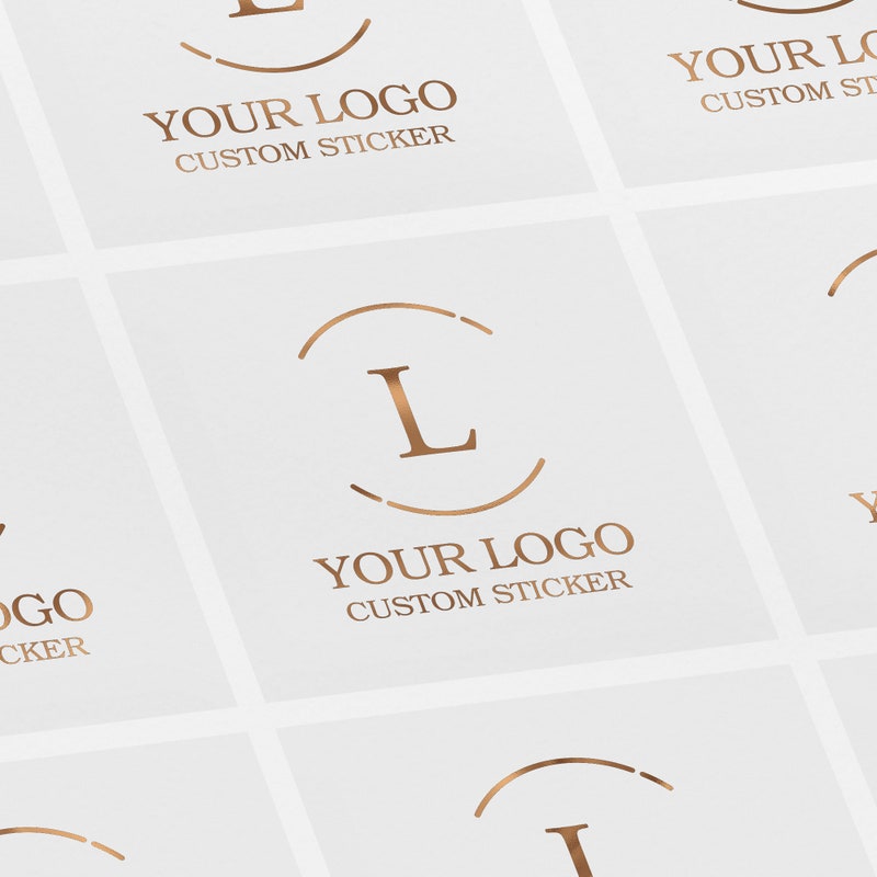 Custom Logo Stickers - Etsy
