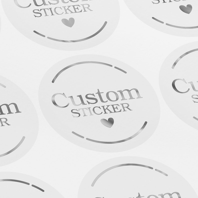 Custom Logo Stickers, Round Custom Logo Label, Envelope Seal, Artwork ...