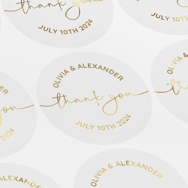 Gold Foil Stickers - Etsy