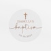 Personalized Baptism Label, Baptism Sticker, Christening Sticker ...