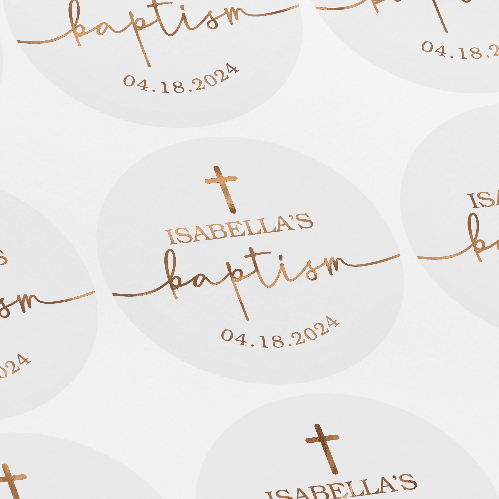 Personalized Baptism Label, Baptism Sticker, Christening Sticker ...