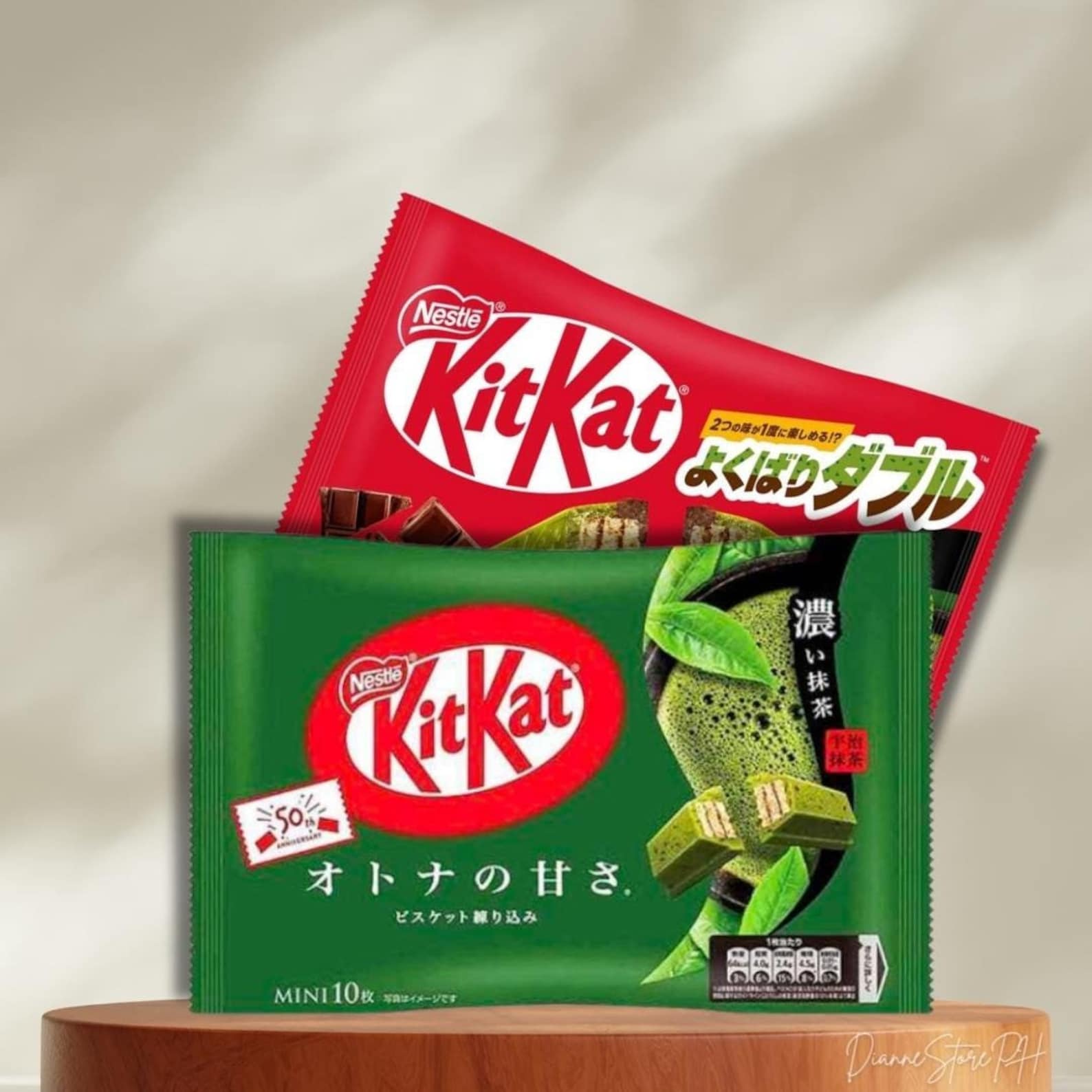 Japanese Matcha Kitkat Matcha Chocolate Kitkat 1pack 10pcs Kitkat Minis ...