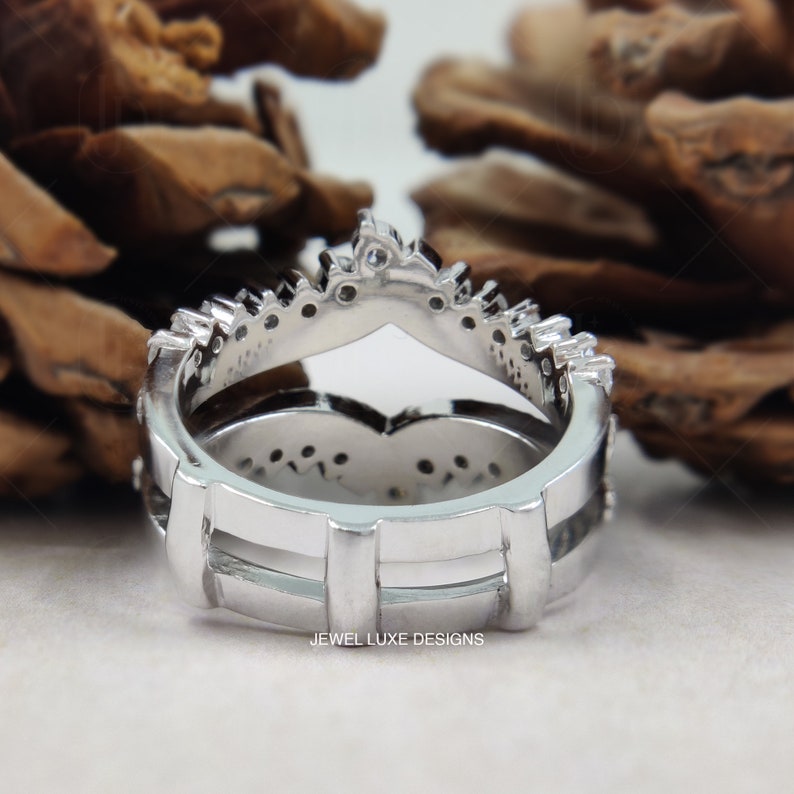 Customizable Ring Enhancer, Art Deco Moissanite Enhancers and Wraps ...