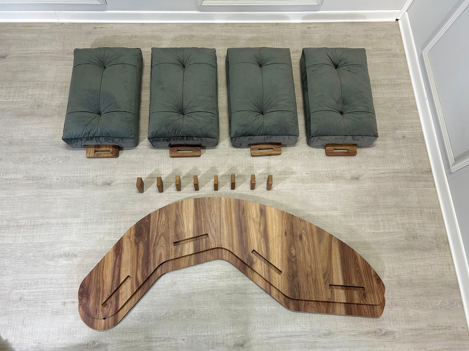 Lounge Rocking Chair, Handmade Resting Chair, Modern Reading Chair,low ...