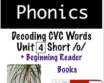 Phonics Worksheets CVC Sound It Outkindergarten/first Grade Distance ...