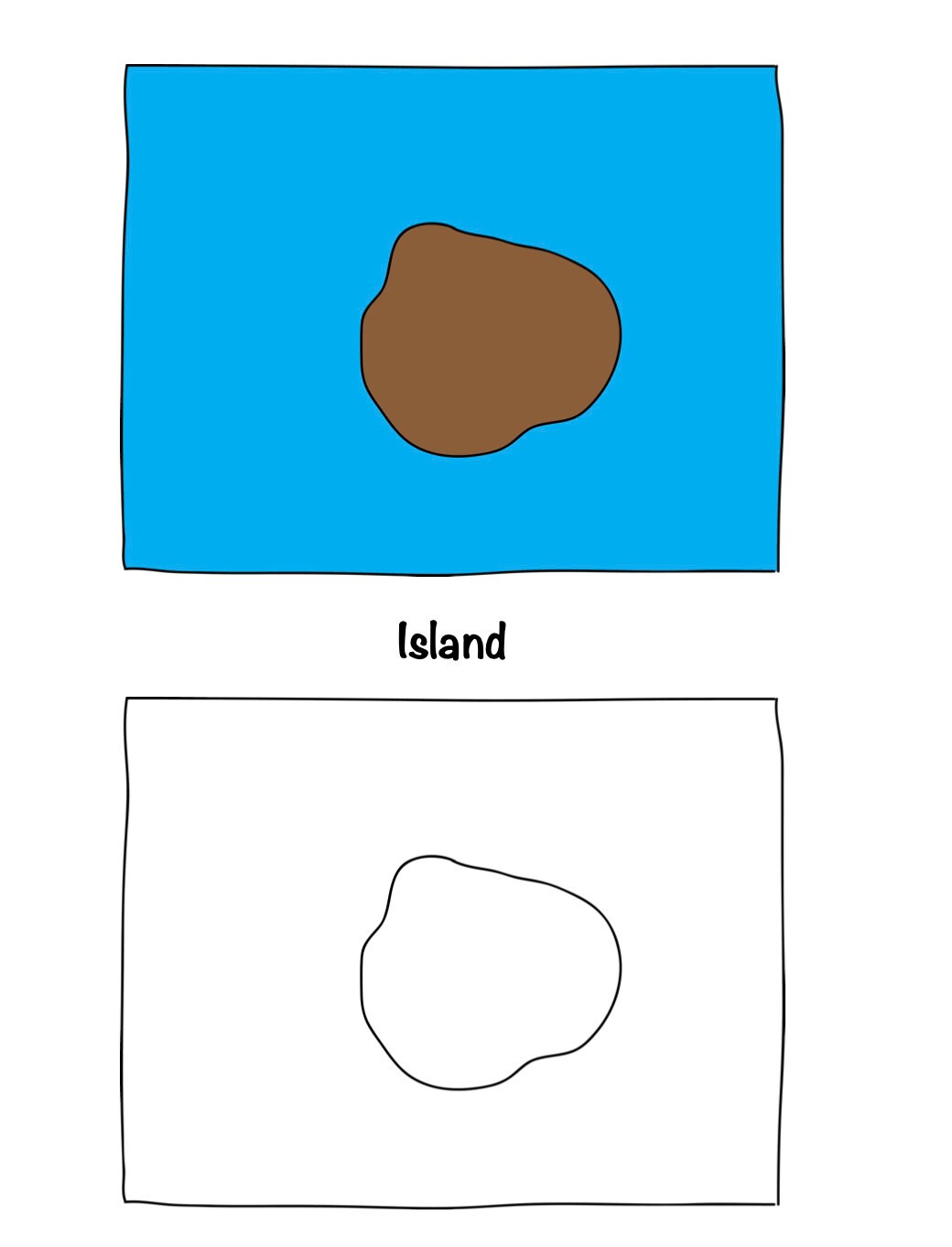 Landvormen Voor Kinderen Werkbladen Werkboekje Tellen Thema Boerderij