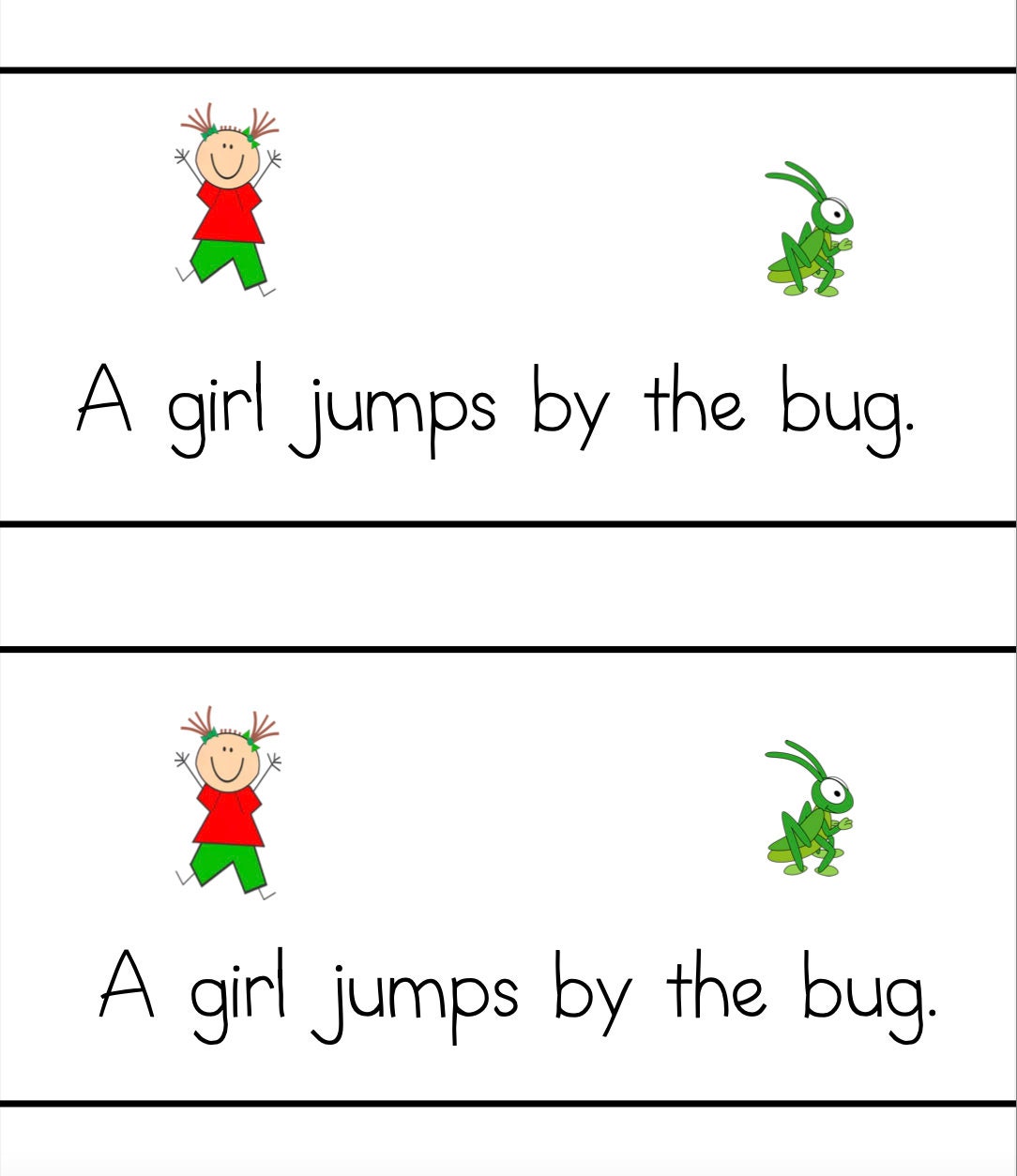 Kindergarten Phonics: /short U/ CVC Words & Printable Readers - Etsy