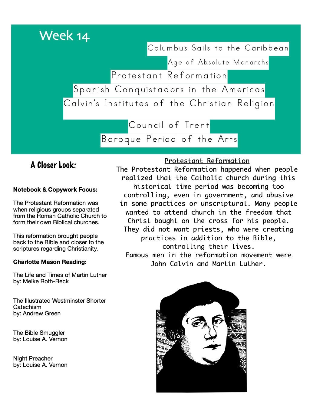 Classical Conversation Timeline Worksheets & Charlotte Mason Booklist ...