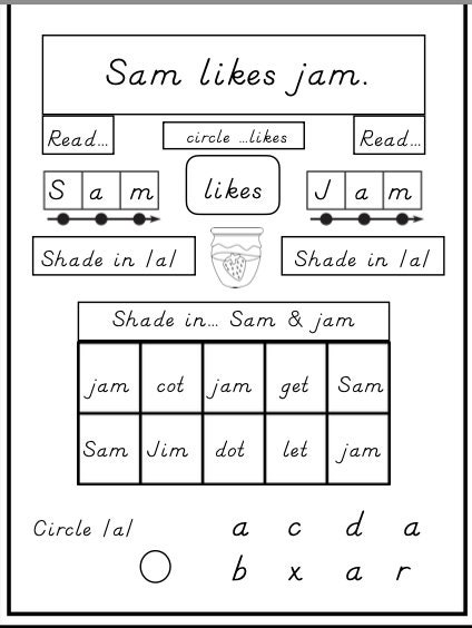 Decoding Worksheets for First Grade Phonics - Etsy