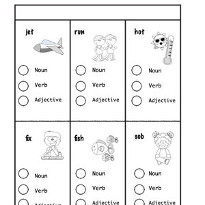 First Grade Grammar Workbook - Etsy