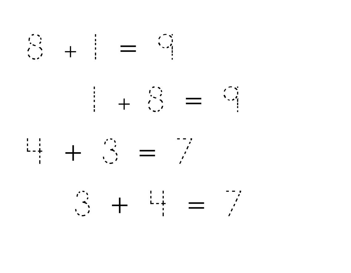 Tracing Numbers & Tracing Addition Equations With the Abacus - Etsy