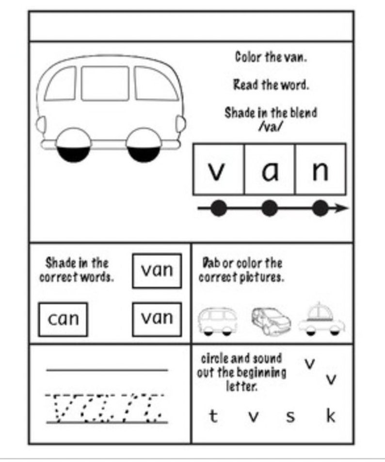 Phonics! Decoding CVC Words & Beginning Reader Books - Etsy