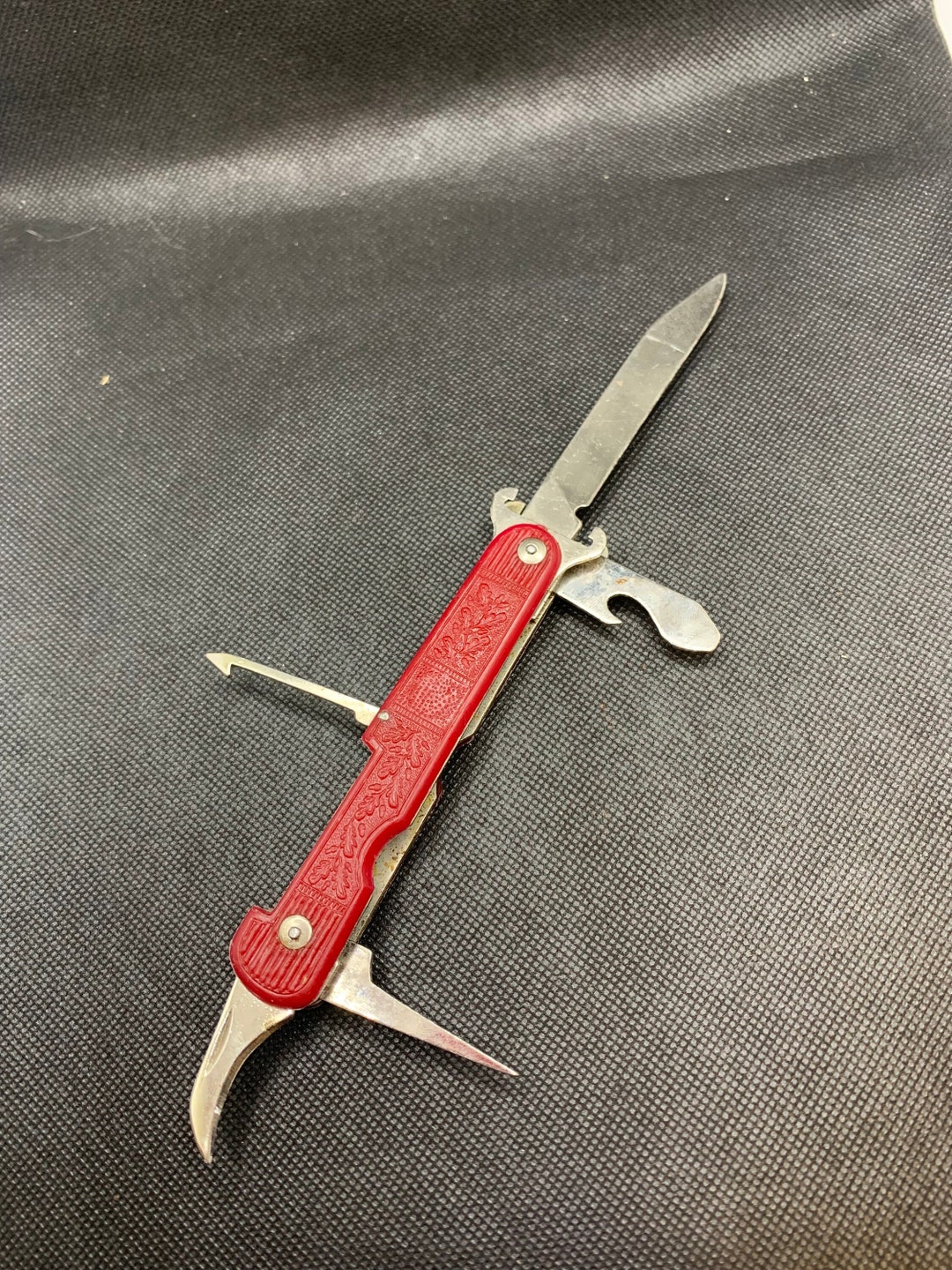 Soviet Vintage Folding Knife, USSR Folding Knife, Produced by the ...