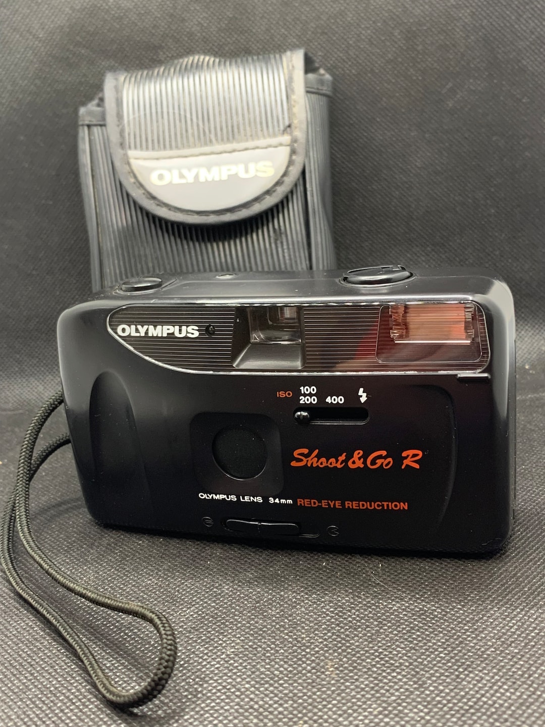 Vintage Camera Olympus Shoot and Go R, Film Camera Olympus 1990s, Point ...