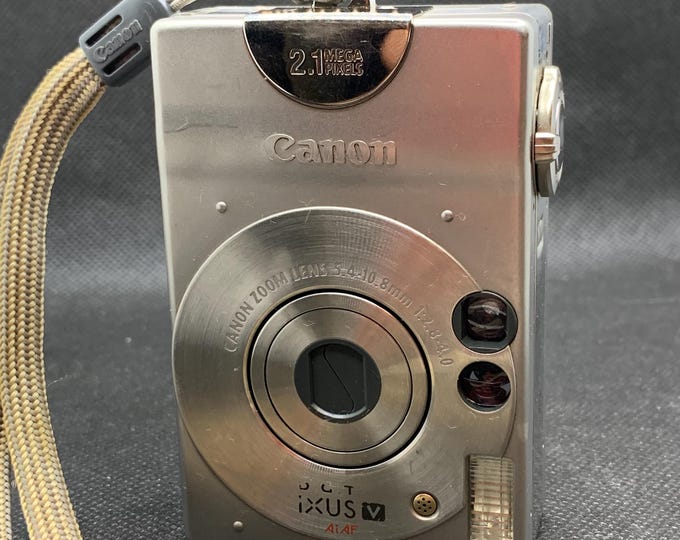Digital Camera Canon IXUS V Aiaf. 2.1MP. Tested and Working. Rare, Old ...