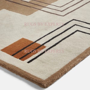 Hand Tufted Crawford Rug Hand Tuft New Zealand Woolen Rug Modern Style ...