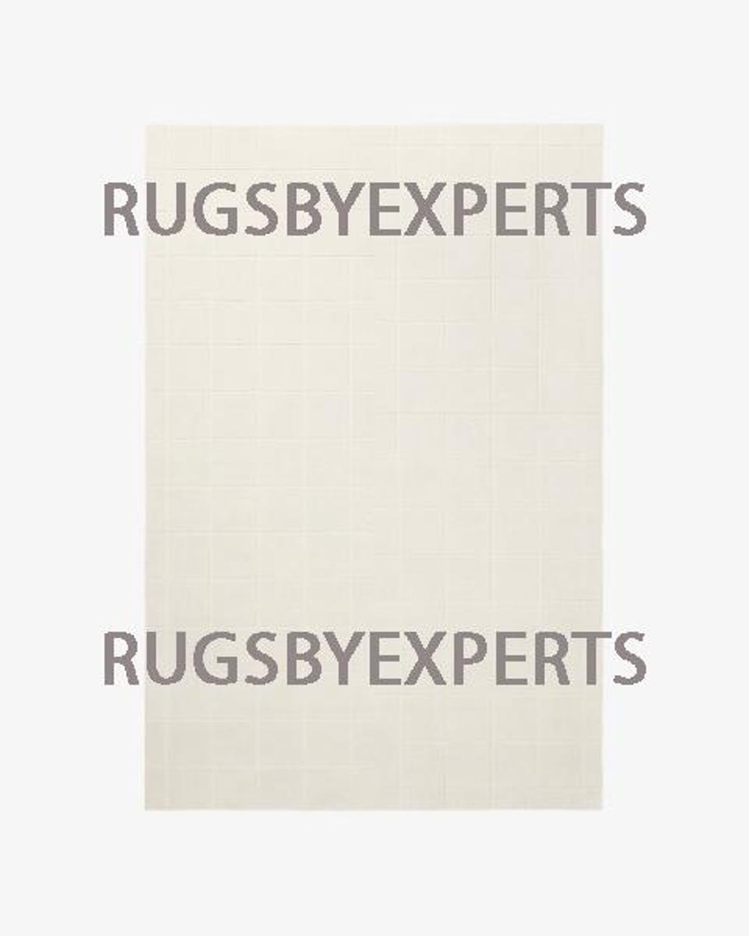 Solid Hand Tufted Handloom Rug Grid Dusty White Colored Rug Hand Tuft ...