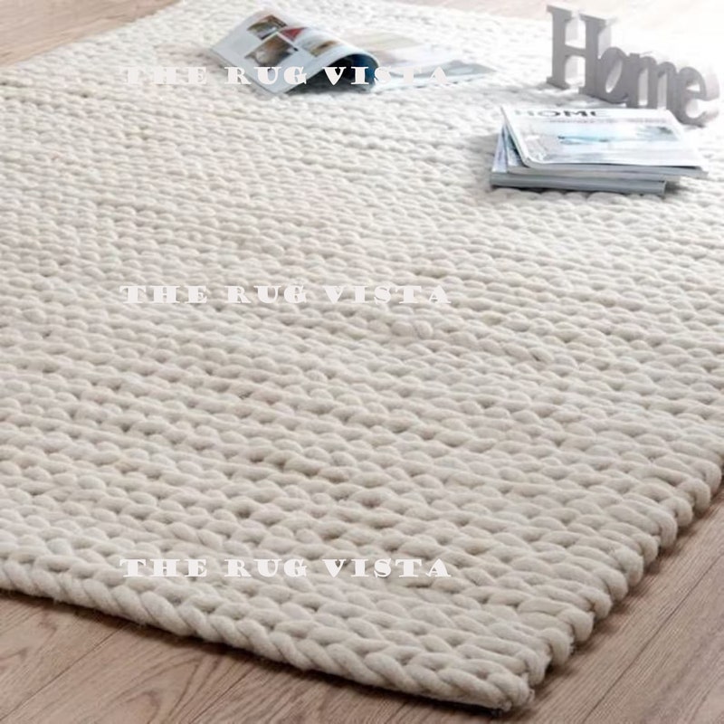 Knit Rug - Etsy