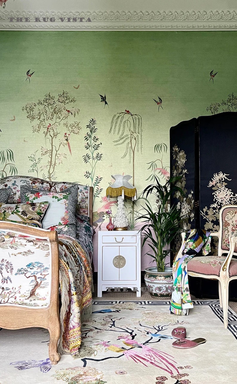 Nurture Light Hand Tufted Rug Hand Tuft Wool and Tencel Silk Rug ...