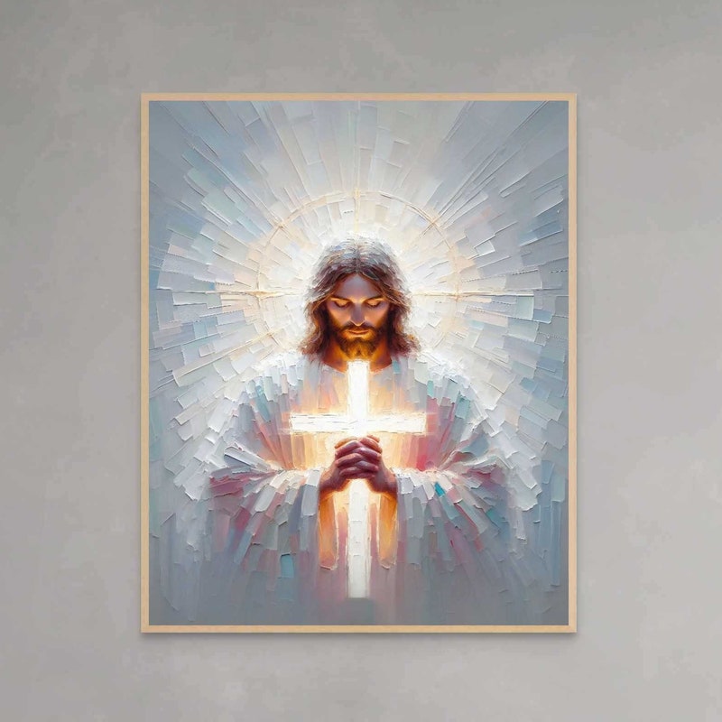 Jesus Painting - Etsy