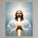 Christian Cross, Jesus Portrait, Christian Painting, Jesus Wall Art ...