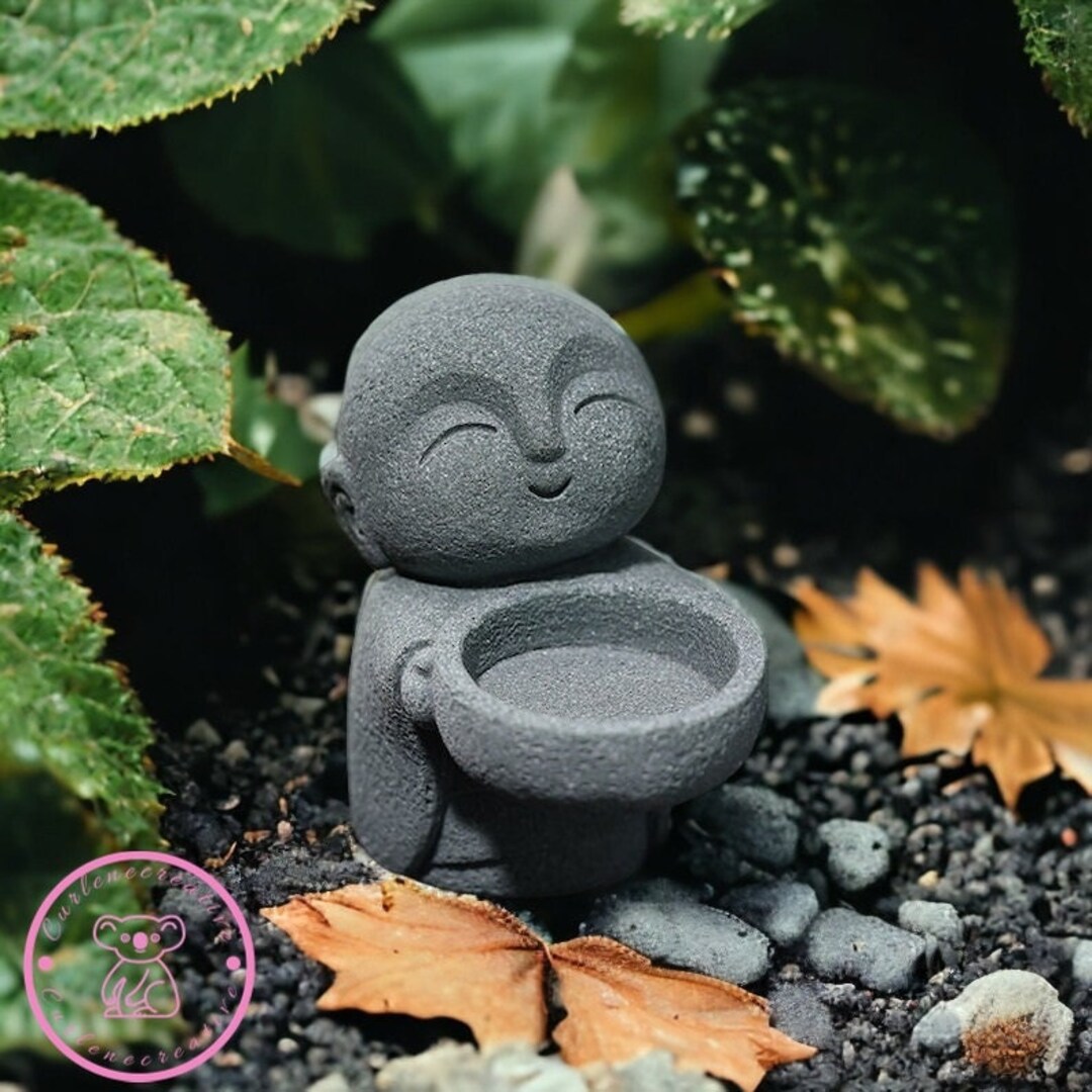 Zen Monk Statue Sandstone Zen Monk Statue Japanese Monk - Etsy Ireland