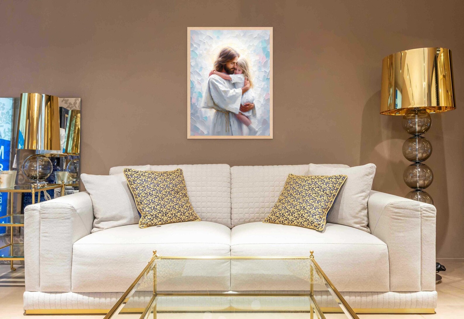 Heaven's Embrace, Christian Painting, Jesus Hugging Girl, Jesus Art ...