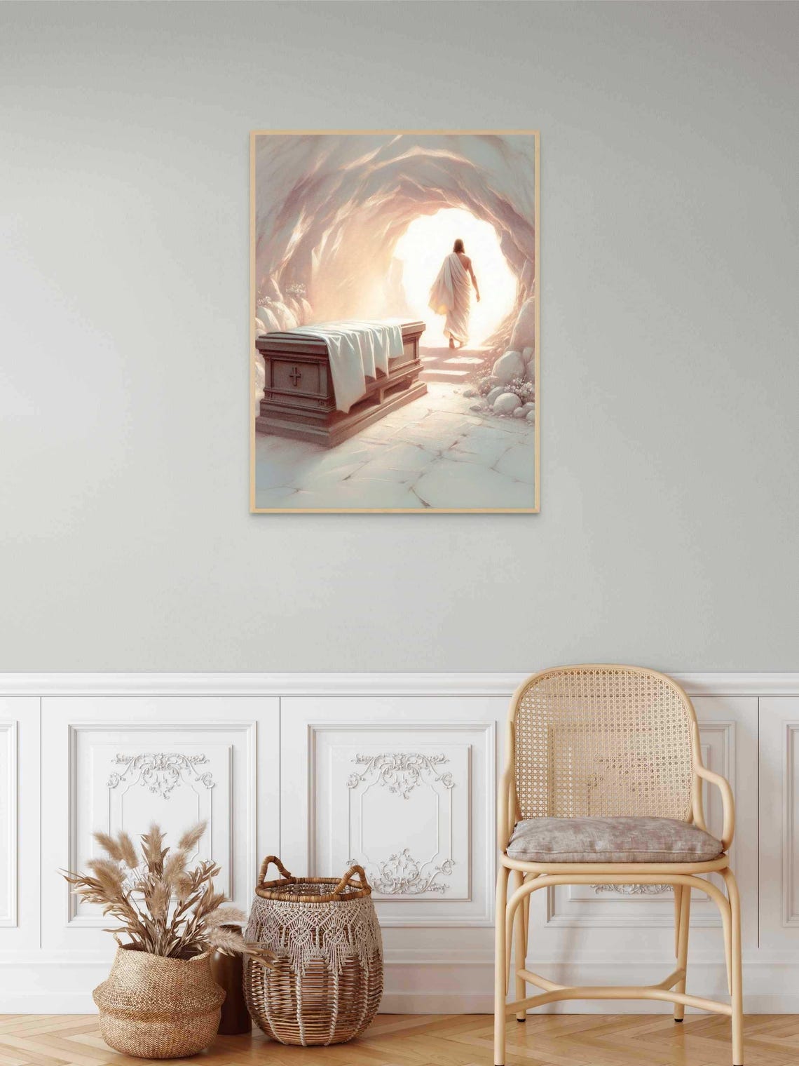 The Tomb is Empty, Christian Art, Jesus Resurrection, Picture of Christ ...