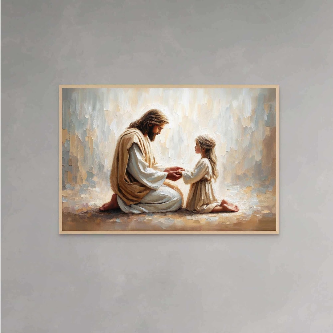 Take His Hand, Christian Art, Jesus and Girl Art, Jesus Picture, LDS ...