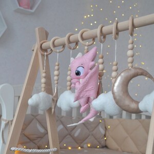 Dragon Baby Gym Play Toys Montessori Toys Gift Newborn Toddler Gym Toy ...