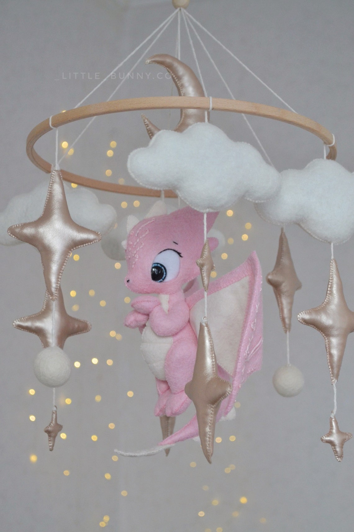 Dragon Baby Mobile, Crib Mobile, Dragon Theme Nursery, Fantasy Baby ...