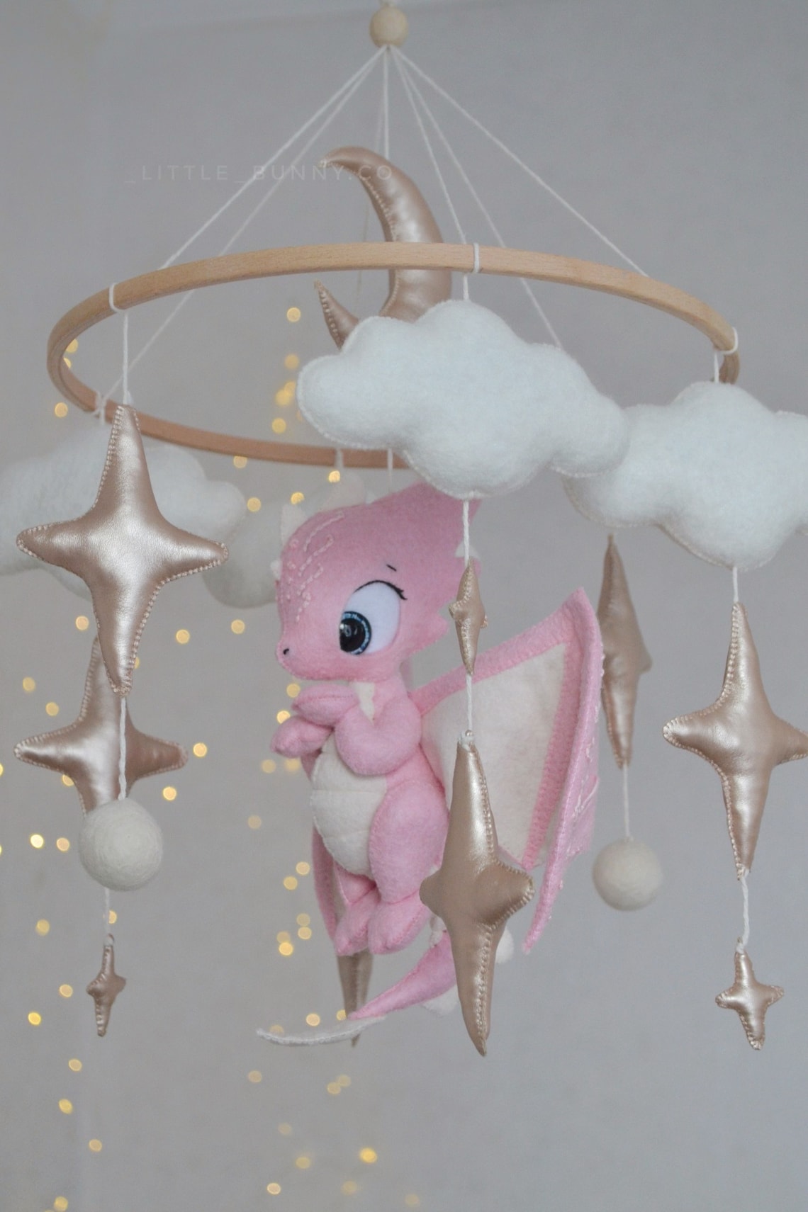 Dragon Baby Mobile, Crib Mobile, Dragon Theme Nursery, Fantasy Baby ...
