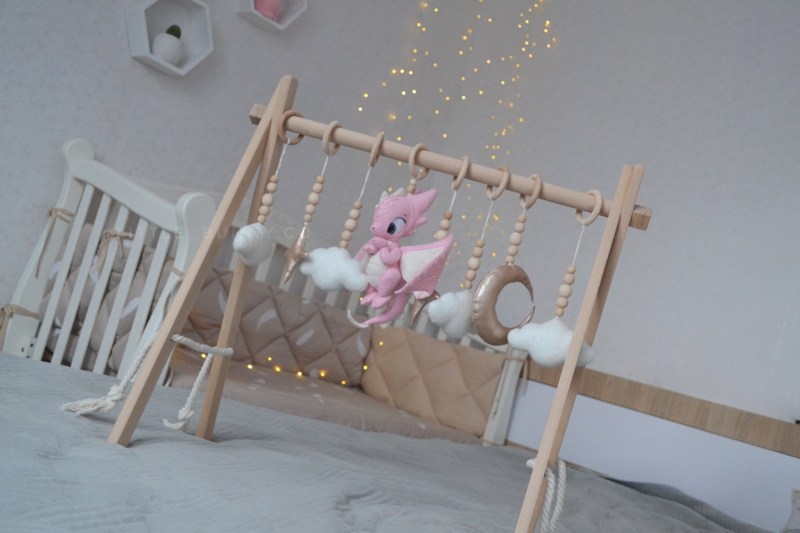 Dragon Baby Gym Play Toys Montessori Toys Gift Newborn Toddler Gym Toy ...