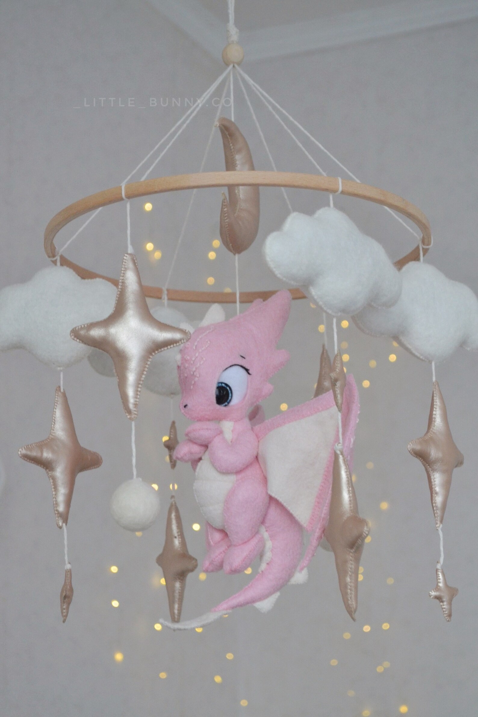 Dragon Baby Mobile, Crib Mobile, Dragon Theme Nursery, Fantasy Baby ...