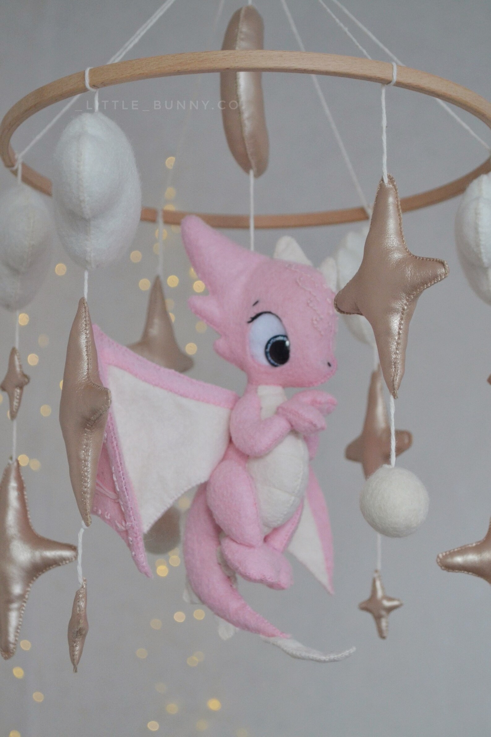 Dragon Baby Mobile, Crib Mobile, Dragon Theme Nursery, Fantasy Baby ...