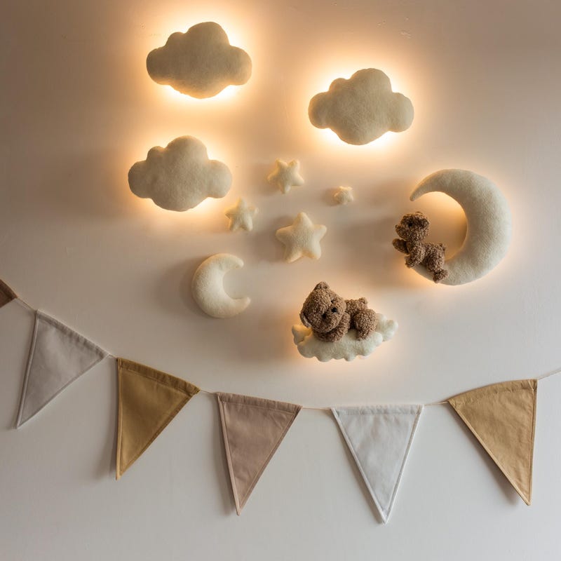 Light Bear Wall Decor - Etsy