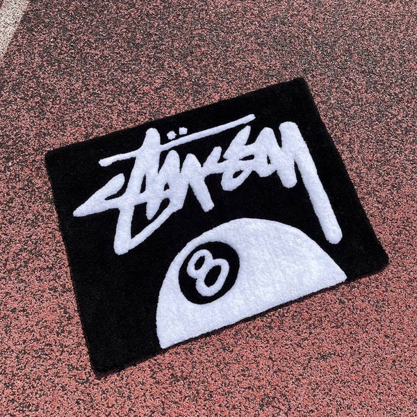 Stussy 8 Ball Rug - Etsy