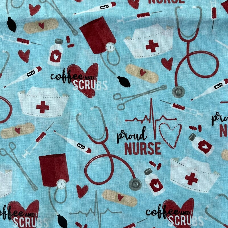Nurse Fabric - Etsy