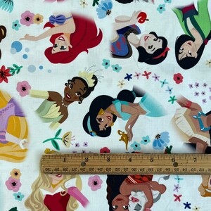 Disney Princess Fabric - Etsy