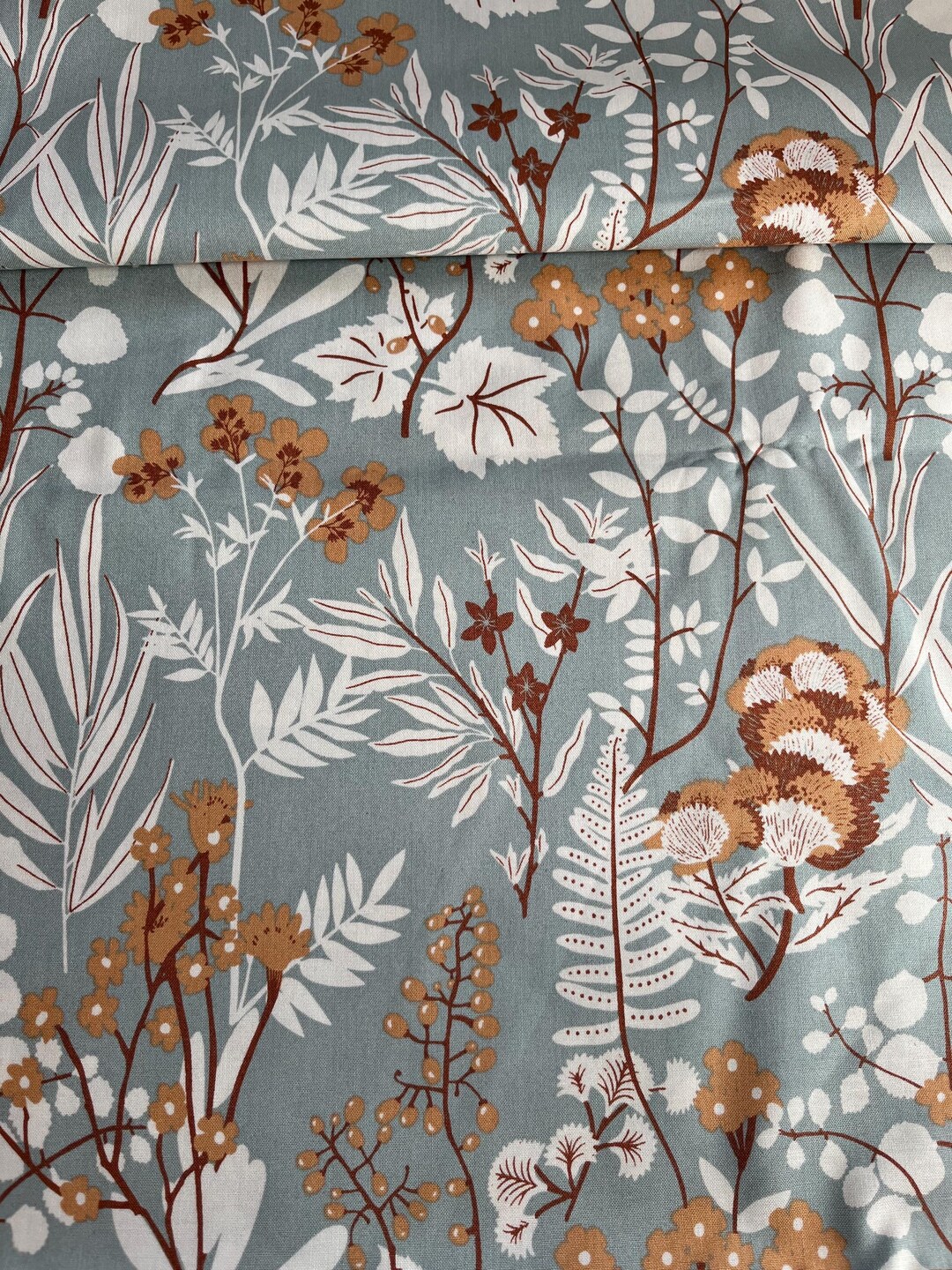 Cottage Cotton Floral Fabric - Etsy