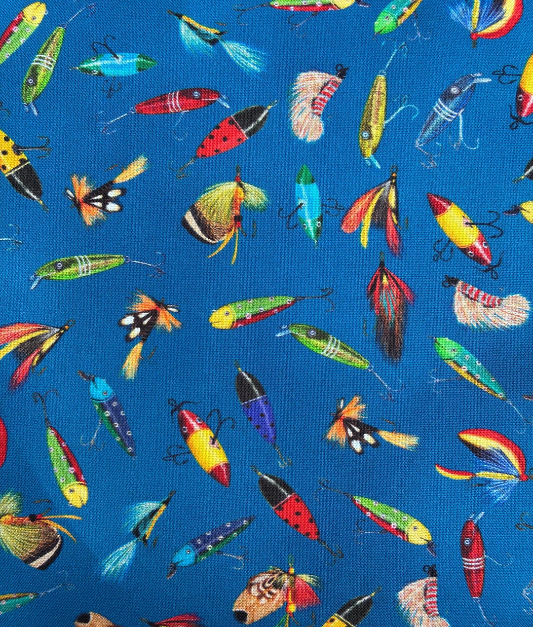 Fishing Lures Fabric - Etsy