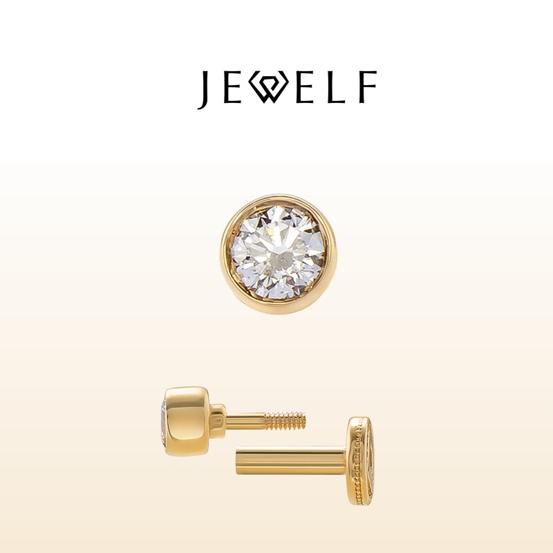 Flat Back Earring - Etsy