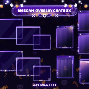 Stream Overlay Package Halloween Ghost Cozy Room - Twitch Stream ...