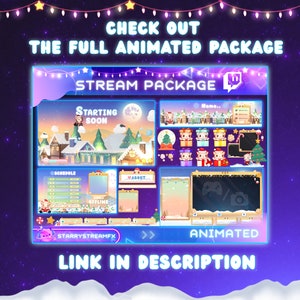 Animated Christmas Twinkle Lights Stream Overlay (WEBM) - Etsy