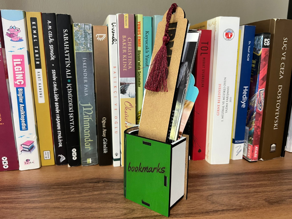 Bookmark Holder SVG File, Bookshelf Decor, Book Decor, Bookish Gift ...