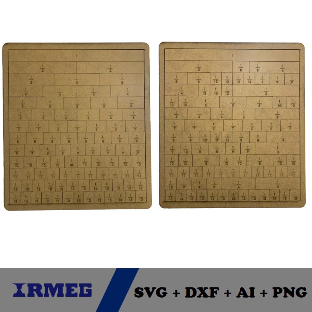 Fraction Svg, Montessori Math, Laser Cut Toys, Homeschool, Montessori ...